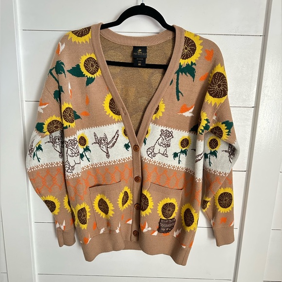Disney | Sweaters | Disney X Pocahontas M Sunflower Princess Soft Cozy ...